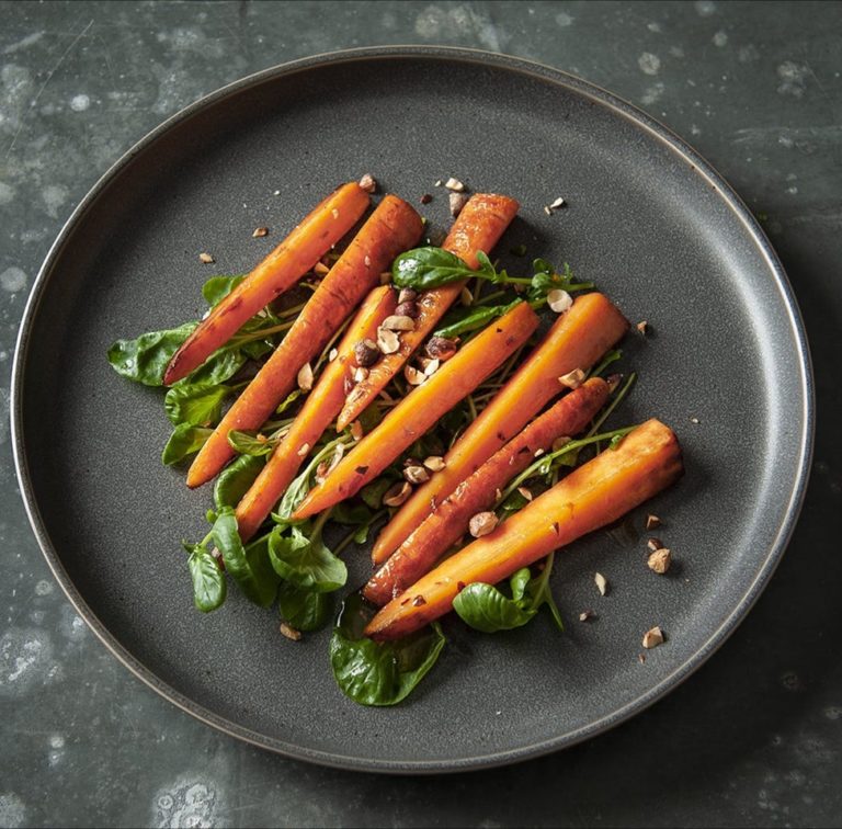Carrots with Watercress & Hazelnuts - Lakewinds Food Co-op