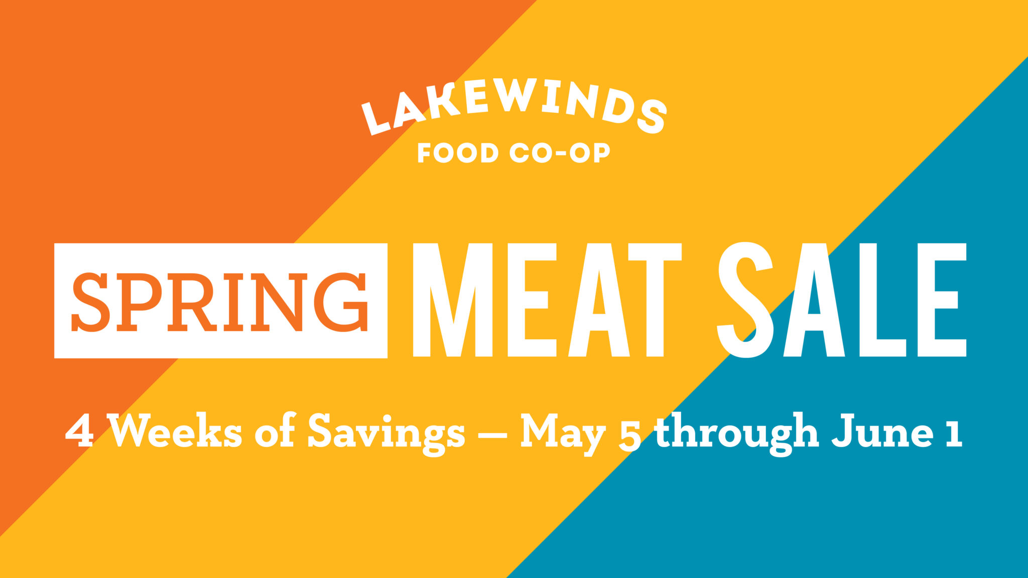 Spring Meat Sale - Lakewinds Food Co-op
